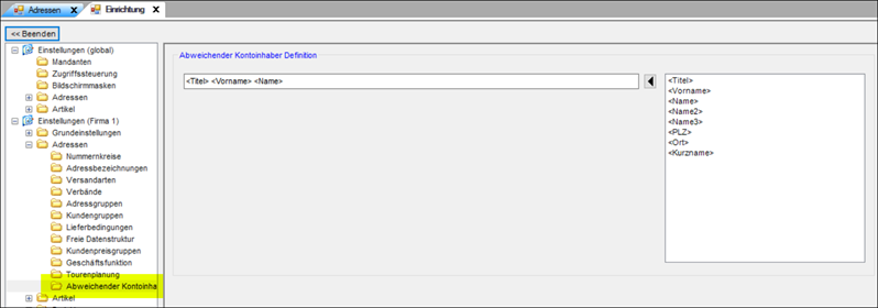 Abweichender Kontoinhaber für SEPA-Überweisungen – M-SOFT
